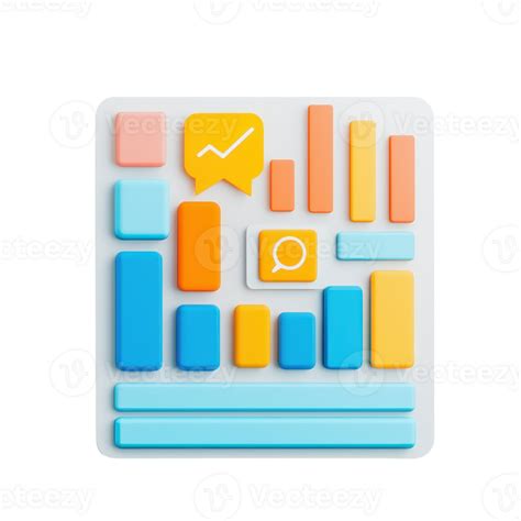 A Collection Of Colorful Data Visualization Elements Including Bars Chat Bubbles And Lines