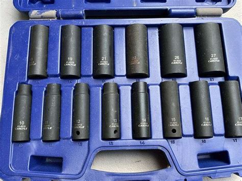 Carlyle Deep Well Impact Sockets Hamilton Maring Auction Group