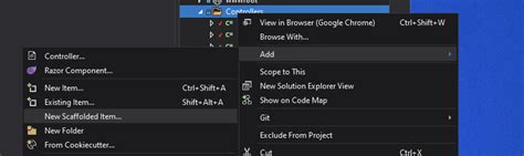 Apis Scaffolding In An Api Specific Projects Asp Net Core