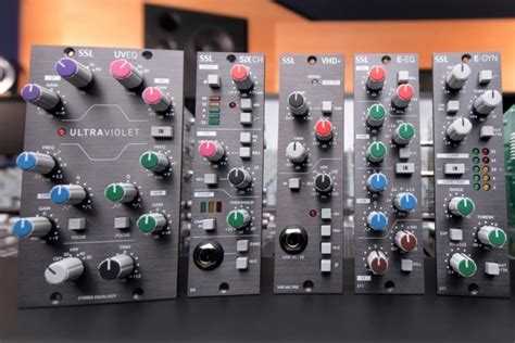 SSL Introduce New UV EQ And SiX Channel 500 Series Modules