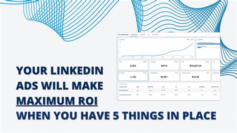 Your LinkedIn Ads Will Make Maximum ROI When You Have 5 Things In Place IMPACTABLE
