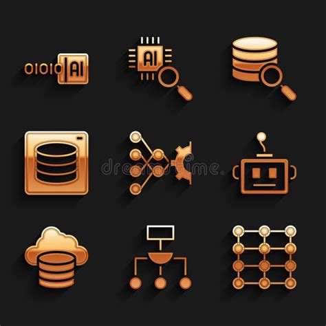 Set Neural Network Algorithm Artificial Intelligence Robot Cloud