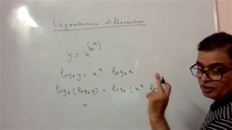 Part 7 Differentiation Of Lograthmic Function Youtube
