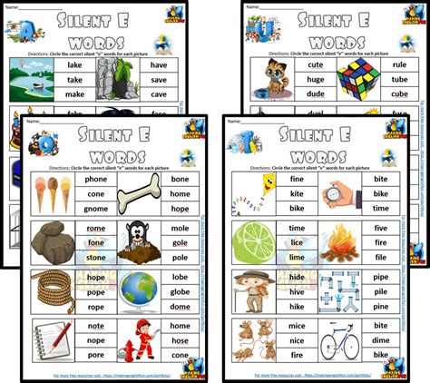 How To Teach The Silent E Rulemaking English Fun
