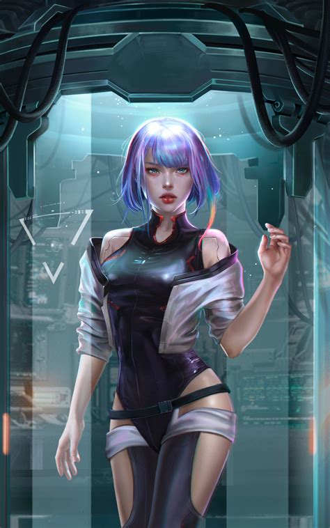 1200x1920 Resolution Lucy 4k Art Cyberpunk Edgerunners 1200x1920
