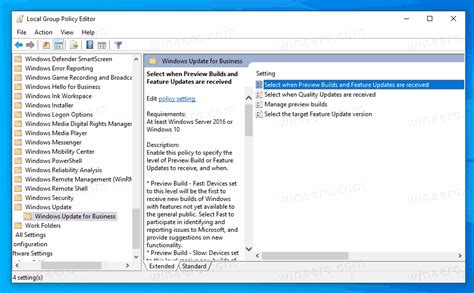 set target windows 10 version to stay on or upgrade to
