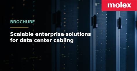 Molex Connected Enterprise Solutions On Linkedin Molexs End To End Copper And Fiber Solutions