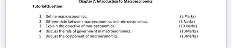 Solved Chapter 7 Introduction To Macroeconomics Tutorial