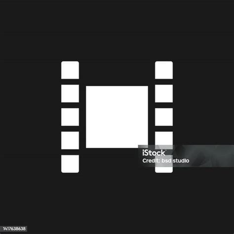 푸티지 다크 모드 글리프 Ui 아이콘 가득 찬에 대한 스톡 벡터 아트 및 기타 이미지 가득 찬 개념 검은색 Istock