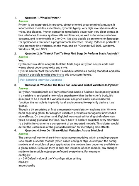 python interview questions 1 pdf python programming language
