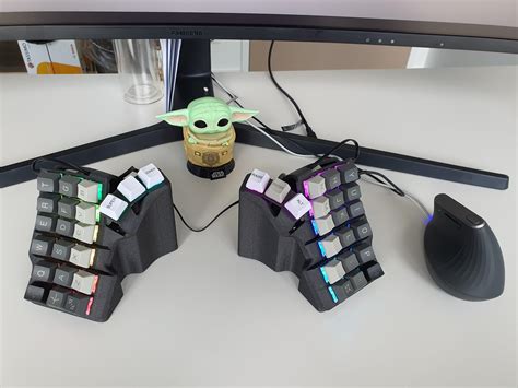 My Tbk Mini Is Finally Ready 40° Tenting Kit Gazzew Boba U4s And A Cheapo Set Of Ortho