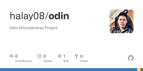 Github Halay08odin Odin Microservices Project