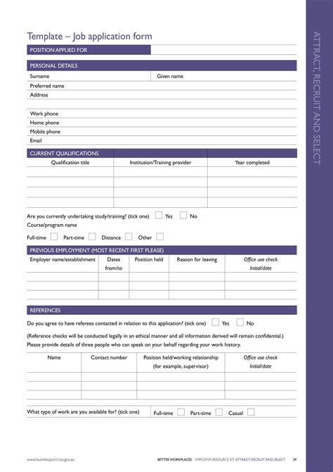 Job Application Form Examples 29 Pdf Doc Examples
