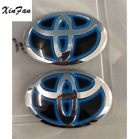 Xinfan Toyota Hybrid 2d 3d Chrome Front Rear Oem Emblem Logo Lazada Ph