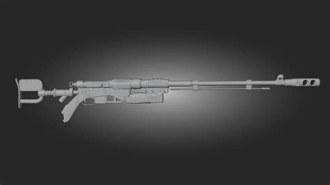 3d Model Star Wars Sniper High Quality Low Poly Turbosquid 2283402