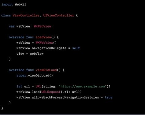 IOS Webview A Step By Step Tutorial