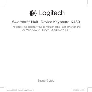Manual Logitech K Keyboard
