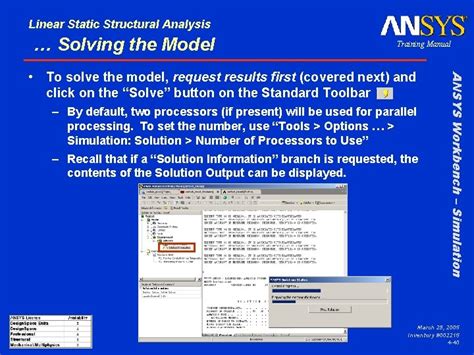 Chapter Four Static Structural Analysis Linear Static Structural