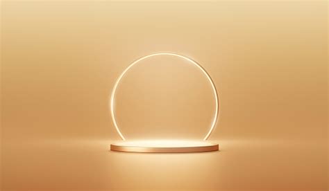 빈 골드 프리젠 테이션 배경 연단 3d 무대 플랫폼 추상 현대 템플릿 제품 스튜디오 장면 또는 기하학적 스탠드 모형 최소한의