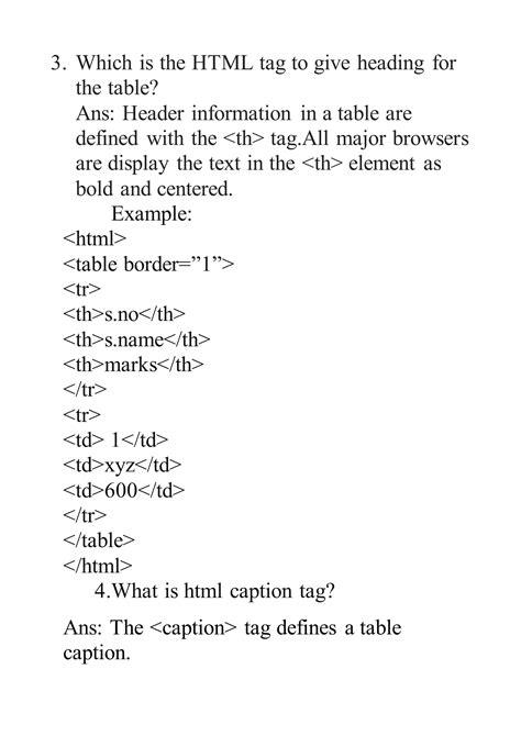 Class Vii Computers Html Docx