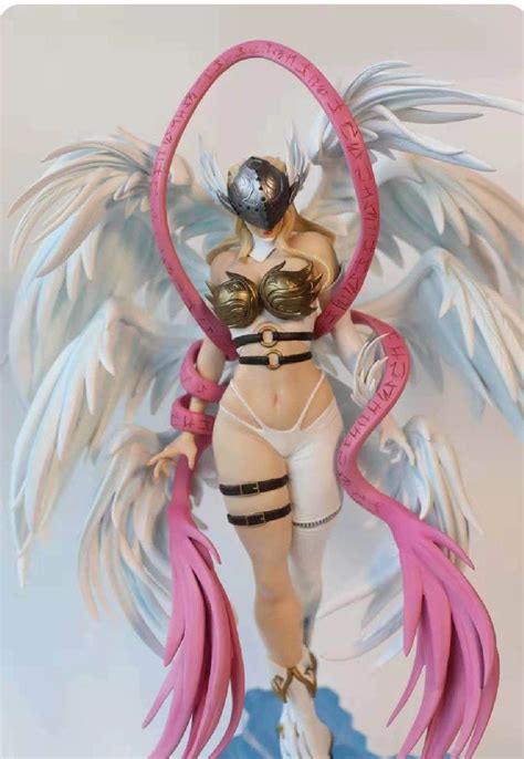 Sexy Anime Female Angewomon From Digimon Stl D Model Etsy