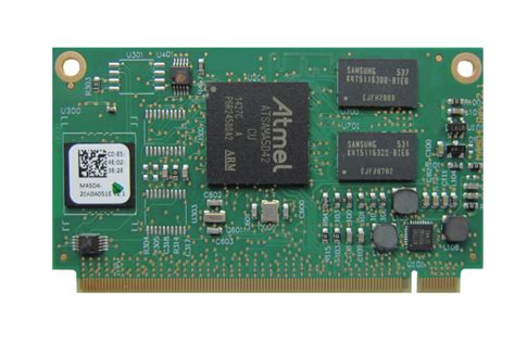 Ma5d4 Microchip Sama5d4 Cortexa5 System On Module With Video Decoding