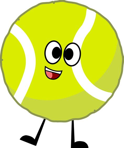 Bfdi Digital Art Tennis Ball By Littlekj20 On Deviantart