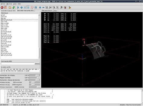 problème de positionnement dans axis 4axes linuxcnc