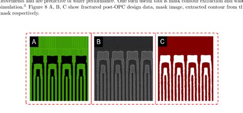 A Fractured Post Opc Design Of A Hot Spot Area On The Electrical Test