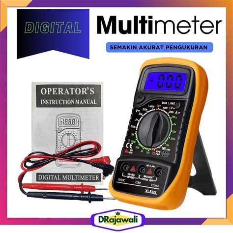 Jual Multimeter Digital Untuk Mengukur Tegangan Ac Dc Ampere Arus