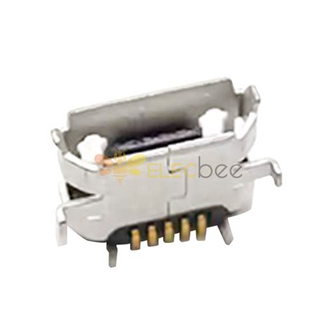 Micro USB B Female Connector 5 Pin SMT Type B Straight For PCB Mount 8 3 4 45 20pcs