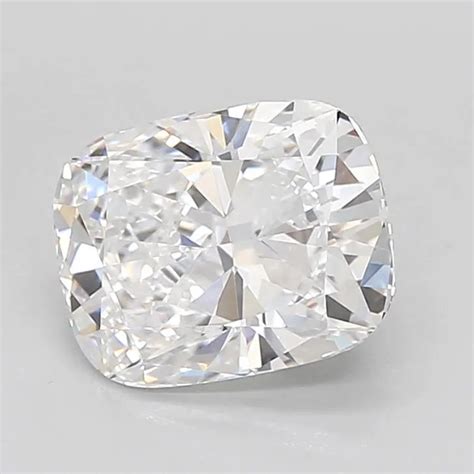 251ct Cushion Modified Lab Grown Diamond Colour D Clarity Vvs1 Cut