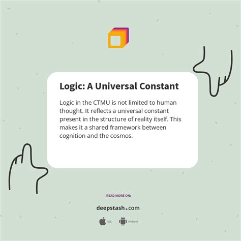 Logic A Universal Constant Deepstash