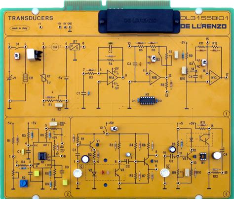 Transducers De Lorenzo Training And Didactical Equipment