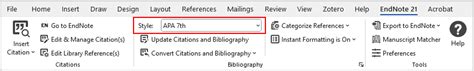 endnote and word endnote 21 for windows libguides at university of