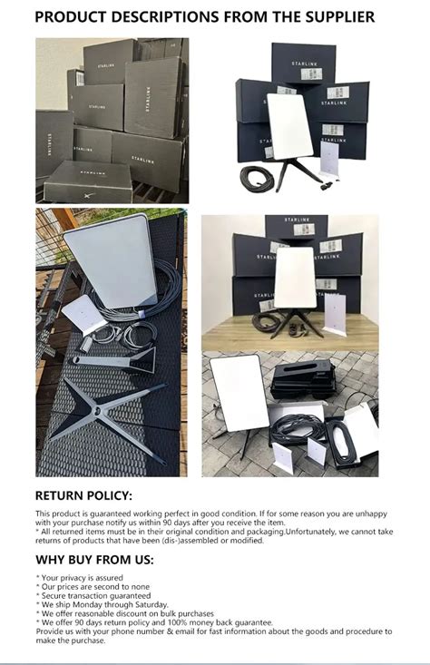 High Performance Satellite Dish Starlink Mesh Router V2 Space X Extend High Performance Satellite Dish Starlink Mesh Router V2 Space X Extend