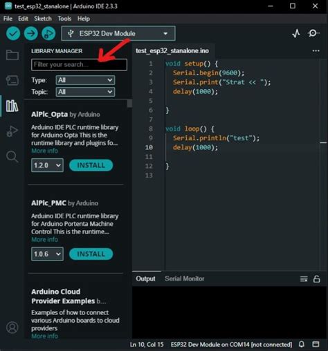 การติดตั้งไลบรารีใน Arduino Ide