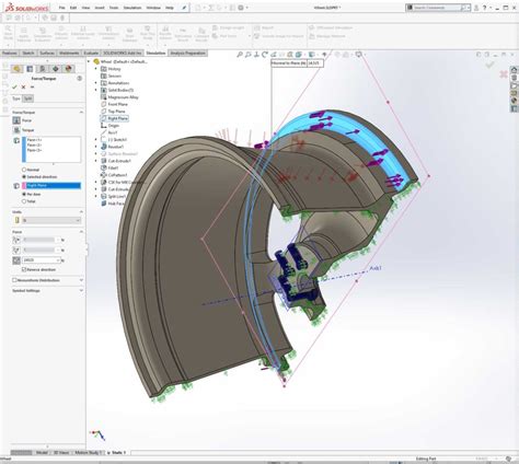 Finite Element Analysis Of Pneumatic Tire Loading On Wheel Engineers Rule