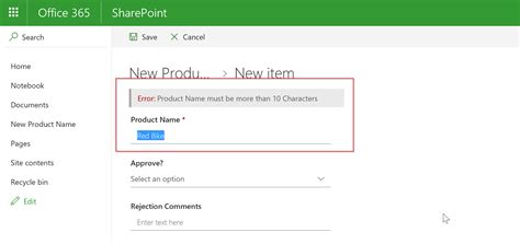 Day 287 Sharepoint List Validations Minimum Length Of Characters