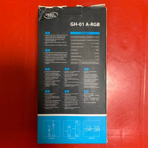Deep Cool RGB GPU Holder Computers Tech Parts Accessories Other Accessories On Carousell