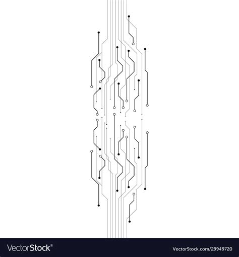 Abstract Future Digital Science Technology Vector Image