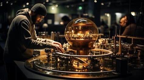 Premium Ai Image Quantum Data Analysis Laboratory