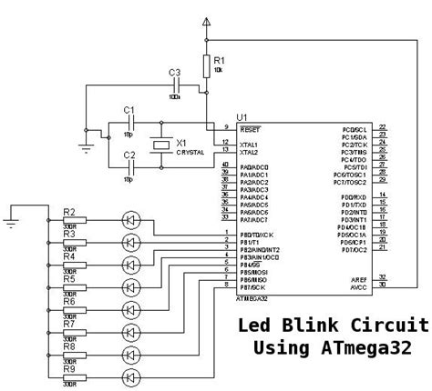 Avr Microcontroller Circuit Page 6 Microcontroller Circuits Nextgr