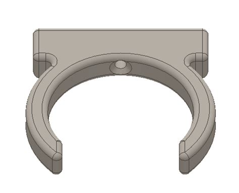 Stl File 40mm Pvc Pipe Clamp 🗜️ ・3d Printing Design To Download・cults