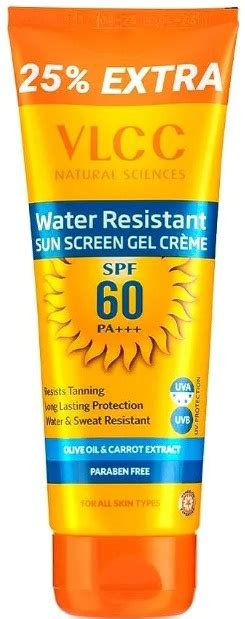 Vlcc Suncreen Spf 60 Water Resistant Ingredients Explained