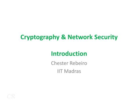 Cryptography Notes By Bpscryptography Notes By Bps Ppt