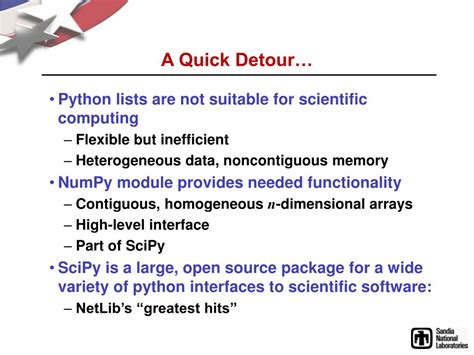 ppt pytrilinos a python interface to trilinos powerpoint