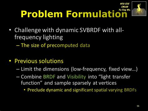 All Frequency Rendering Of Dynamic Spatially Varying Reflectance Ppt Video Online Download