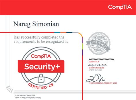 Security Certification