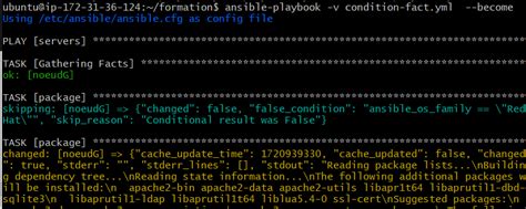 Conditions Ansible Dans Les Playbooks